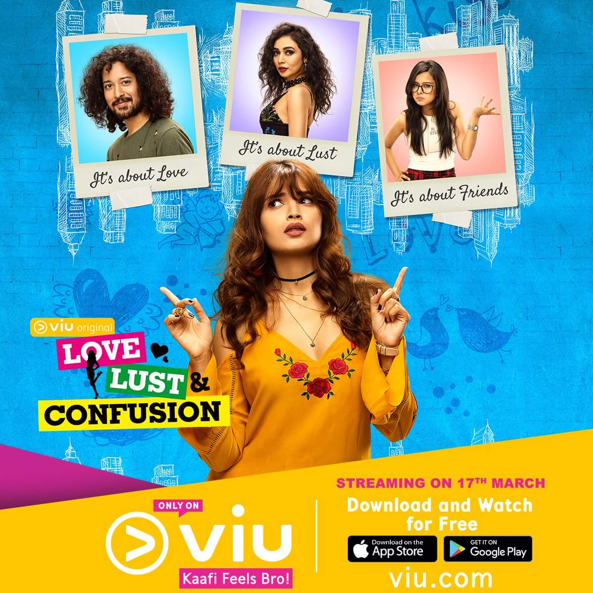 'Love, Lust and Confusion' Web Series on VIU India Plot Wiki,Cast ...