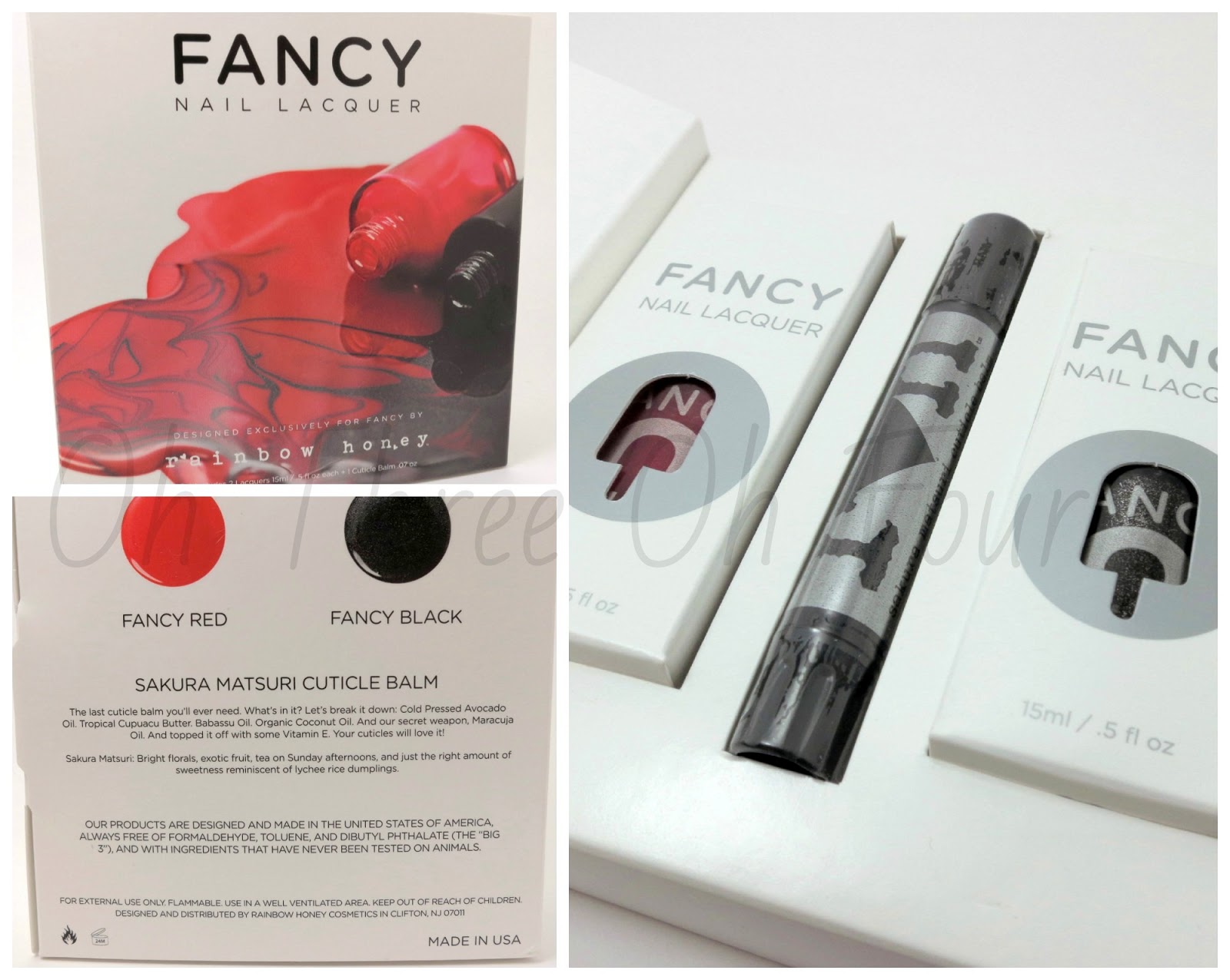 Oh Three Oh Four: Rainbow Honey Fancy Set