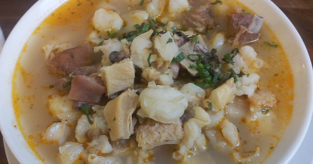 PATASCA (SOPA) (6 personas) ~ RECETAS DE COMIDA PERUANA