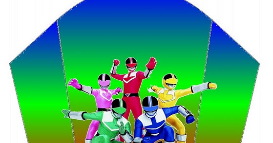 Power Rangers: Free Printable Boxes. - Oh My Fiesta! in english