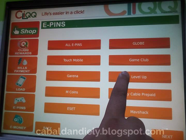 Buy Level Up! Load in 7-Eleven Cliqq Machine | Cabal Online PH Blog by ...