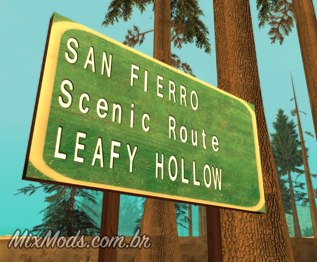 [SA] Roadsign Font HD (letras de placas em HD) - MixMods - Mods para ...