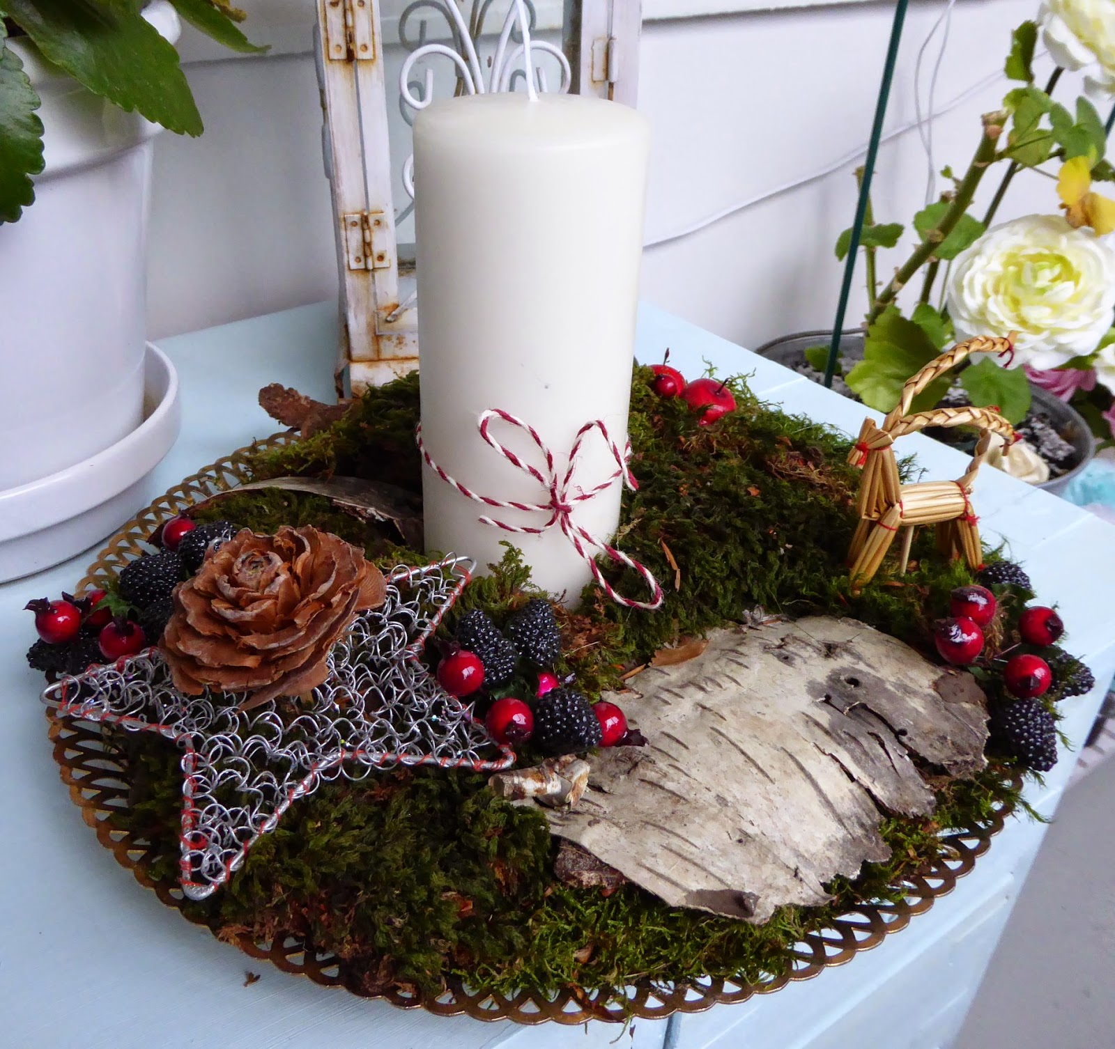 Fasters korthus: Juledekoration