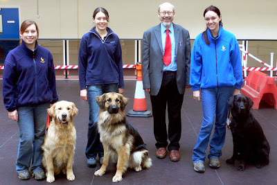 Kevin Hutchens: Kevin visits Forfar Guide Dog Training Centre