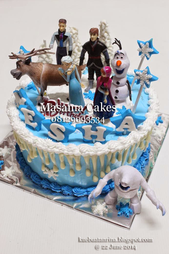 Masama Cakes: Frozen Birthday Cake For Nesha....