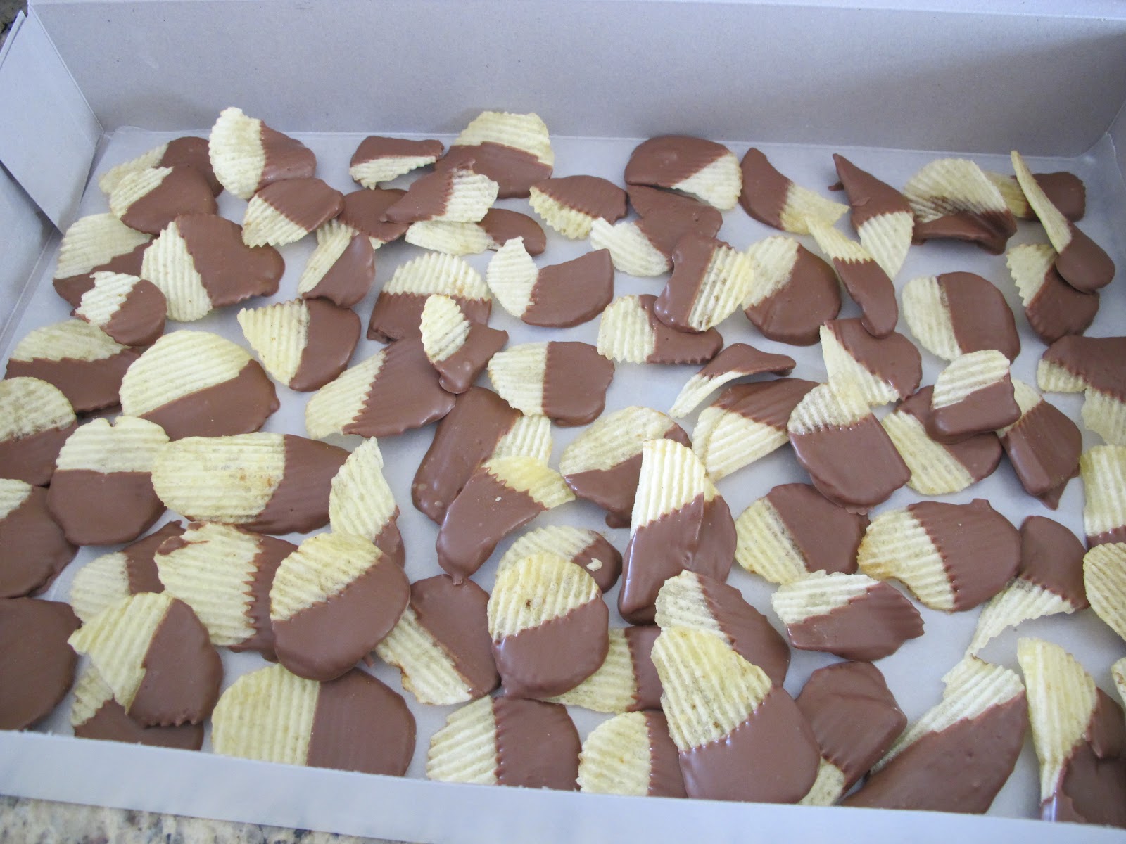 Seriously Sweet: Chocolate Covered Ruffles?!?!?
