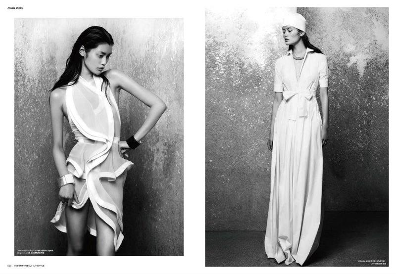 ASIAN MODELS BLOG: MAGAZINE COVER & EDITORIAL: Ming Xi in (China ...