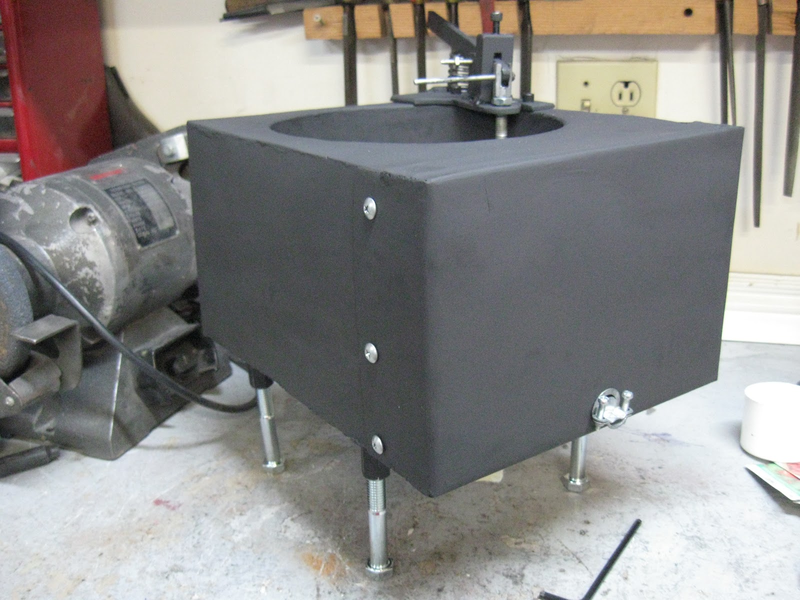 First Patriot Press: Lead home made casting pot Magmaw 20 of 20