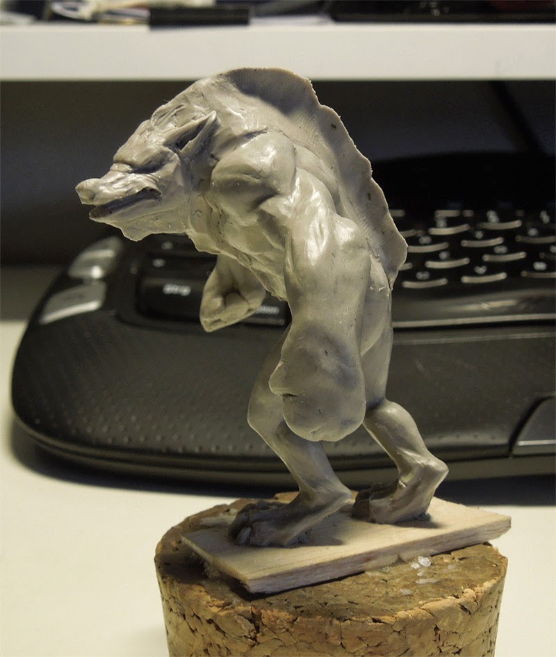 MASSIVE VOODOO: Tutorial: Sculpting a Werewolf - part A