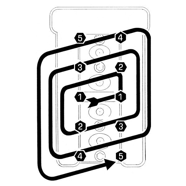1969 Alfa Romeo 1750 GTV Restoration: Head torque procedure