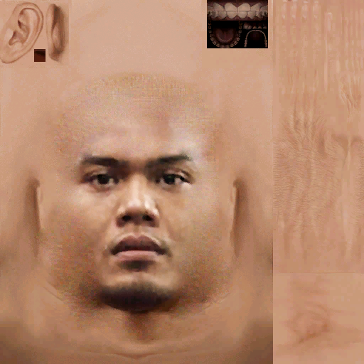 Pes 13 Malaysia: Face Texture