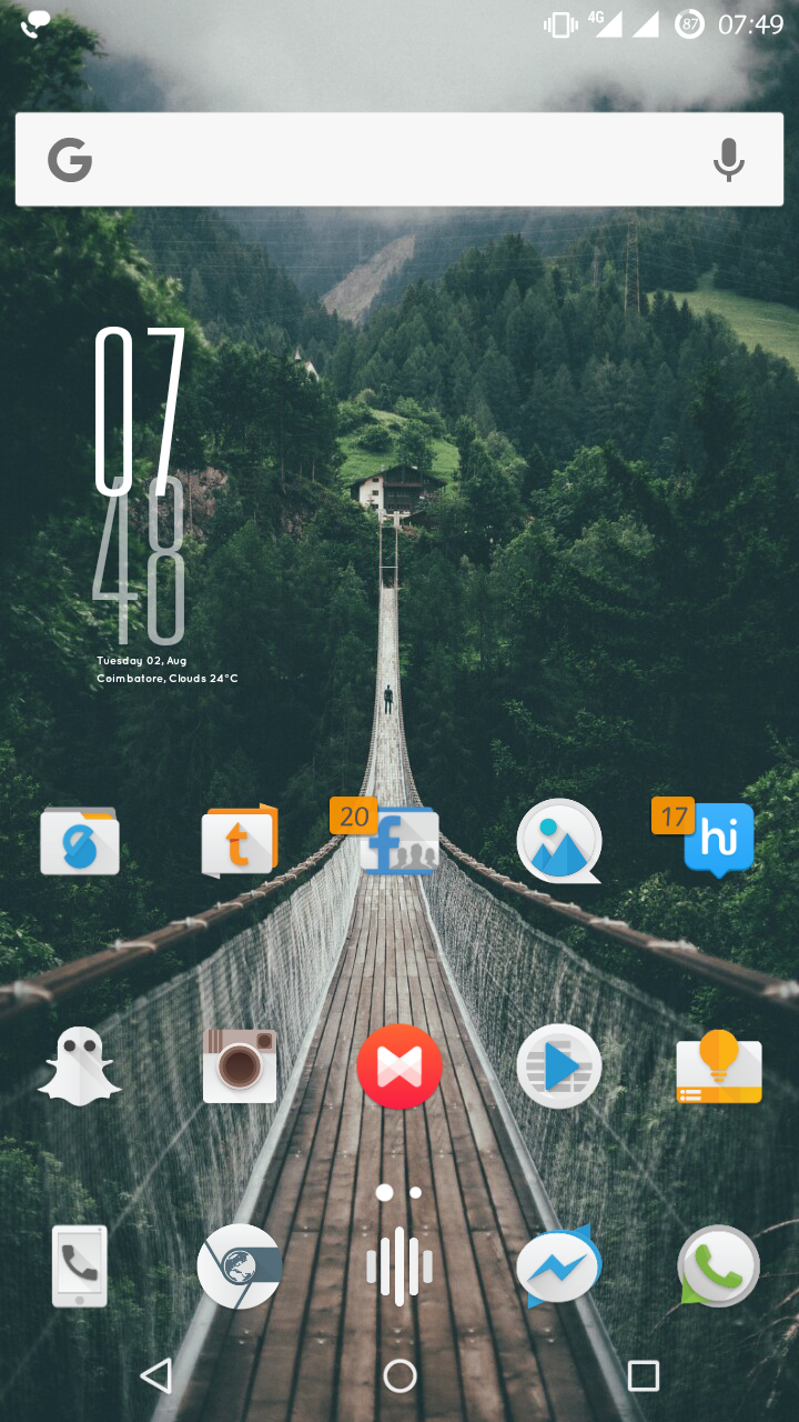Android Techies: Beautiful Homescreens