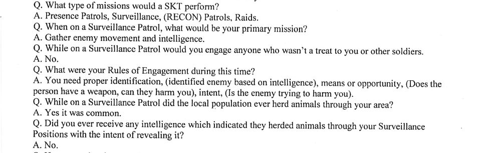 Whenever ROEs changed, squadron headquarters would issue cards that the ...