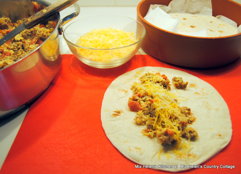 Tex Mex Breakfast Burrito