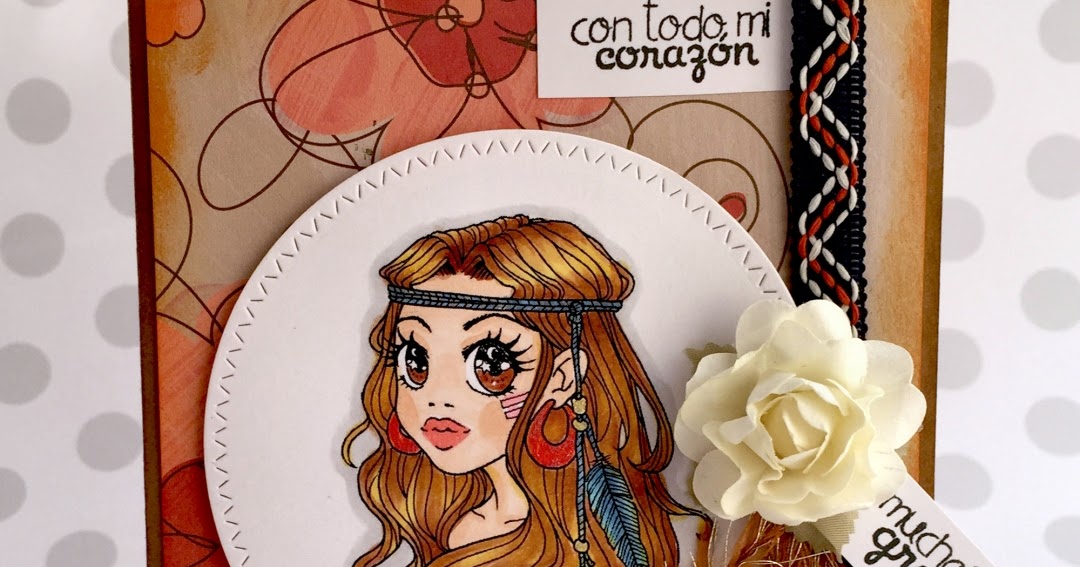 Hilda Designs: Boho Card