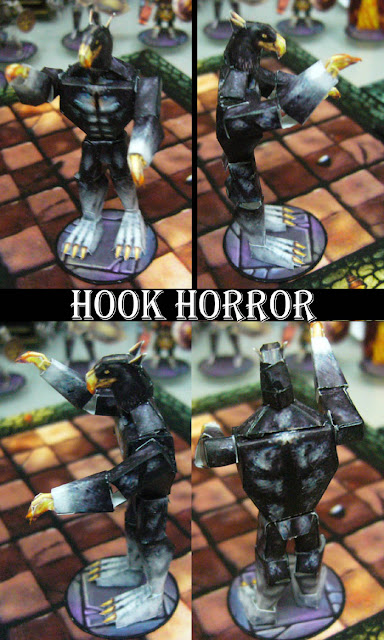 Fantasy Paper Miniature Models: Dungeon monsters