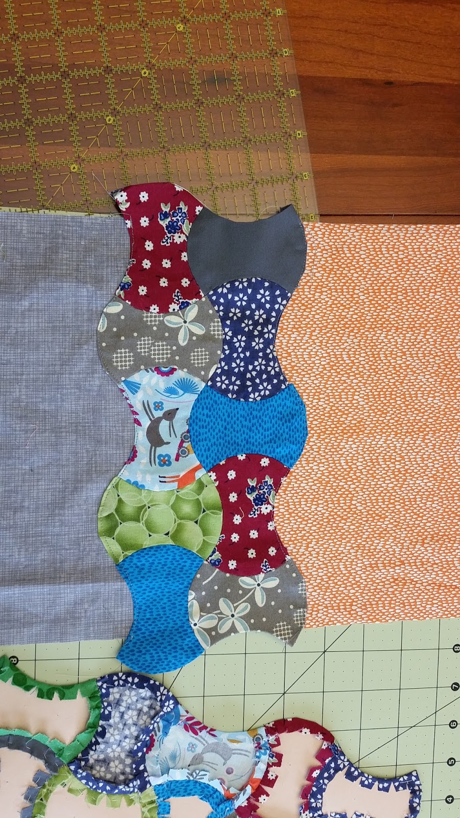 Life Under Quilts: Apple Cores!!! All Points Patchwork Book Tour