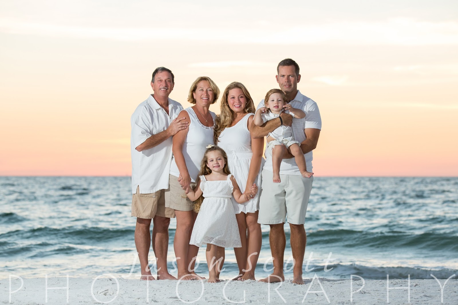 Siesta Key Beach Portraits - Fumo Family | Jason Scott Photography