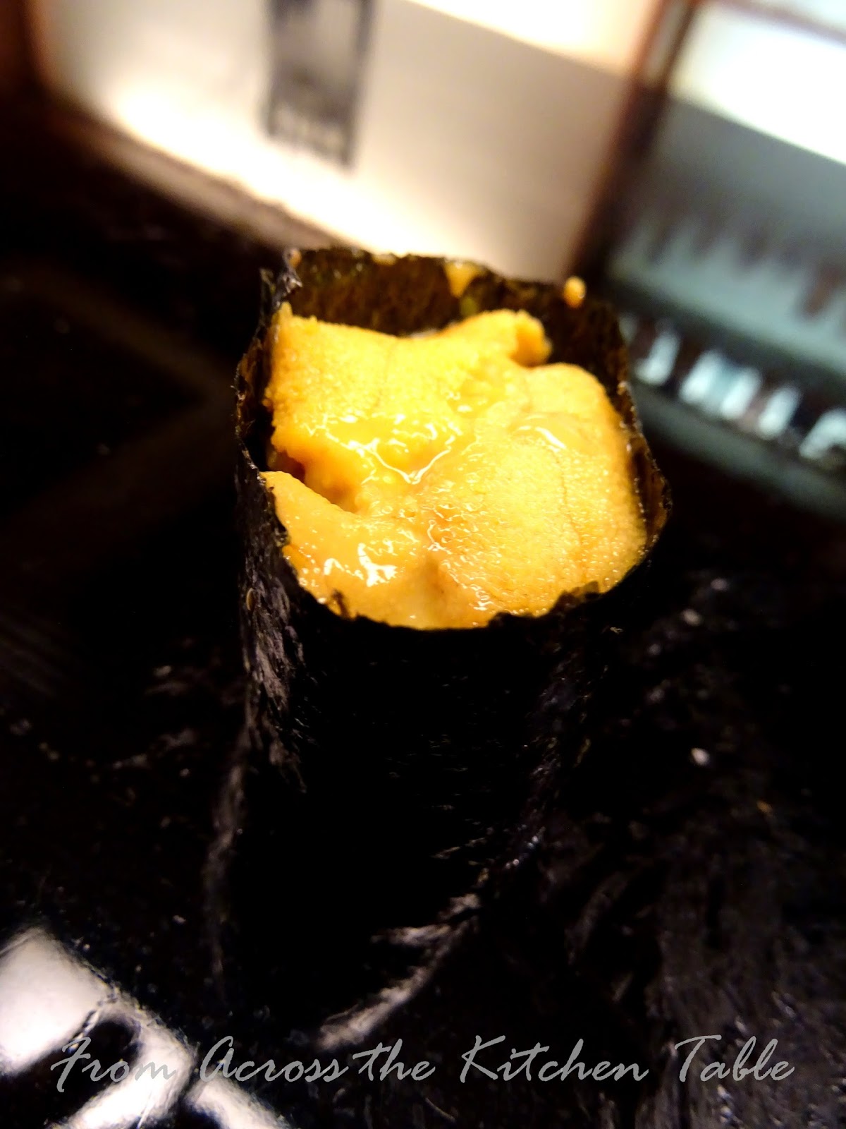 From Across the Kitchen Table: Sushi Ippei, Kanazawa, Japan