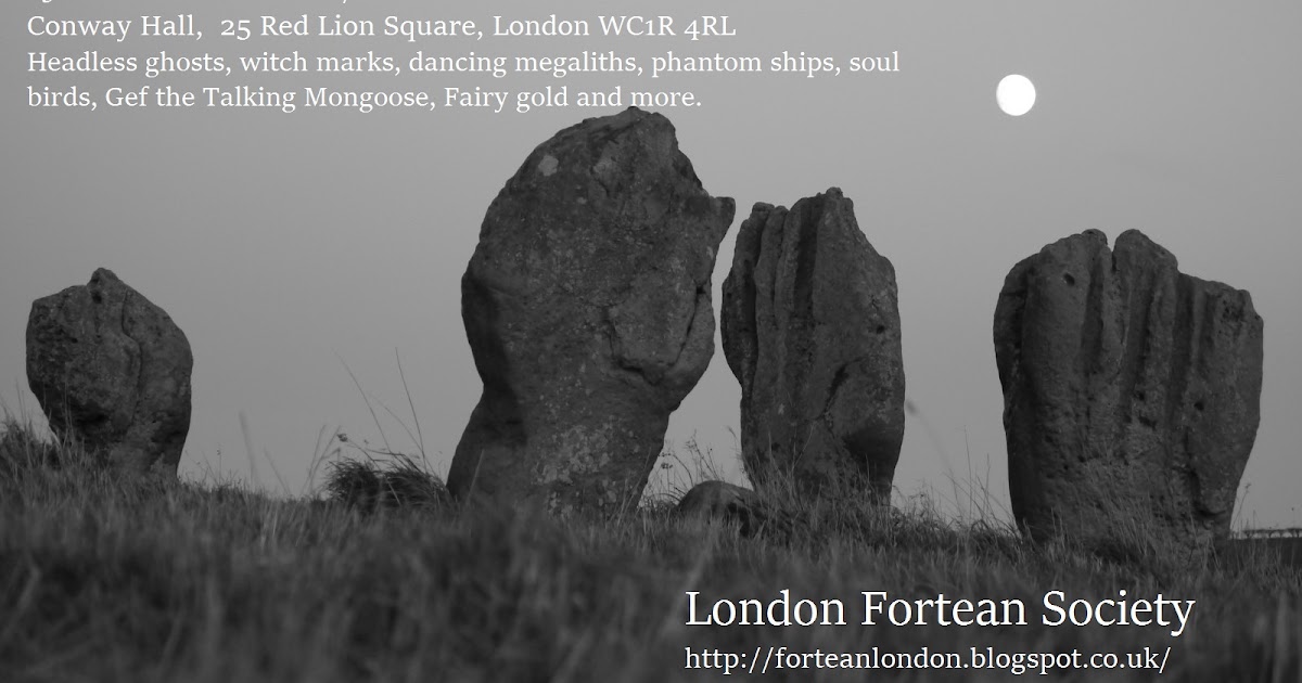 London Fortean Society: The Haunted Landscape: British Folklore, Ghosts ...