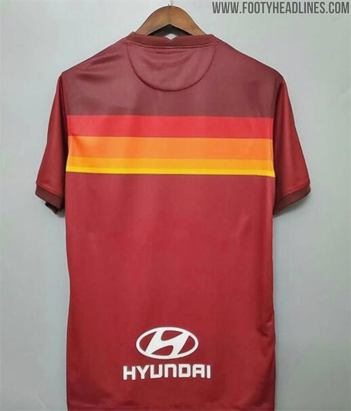 AS Roma 20-21 Home Kit Leaked - 3 New Pictures - Footy Headlines
