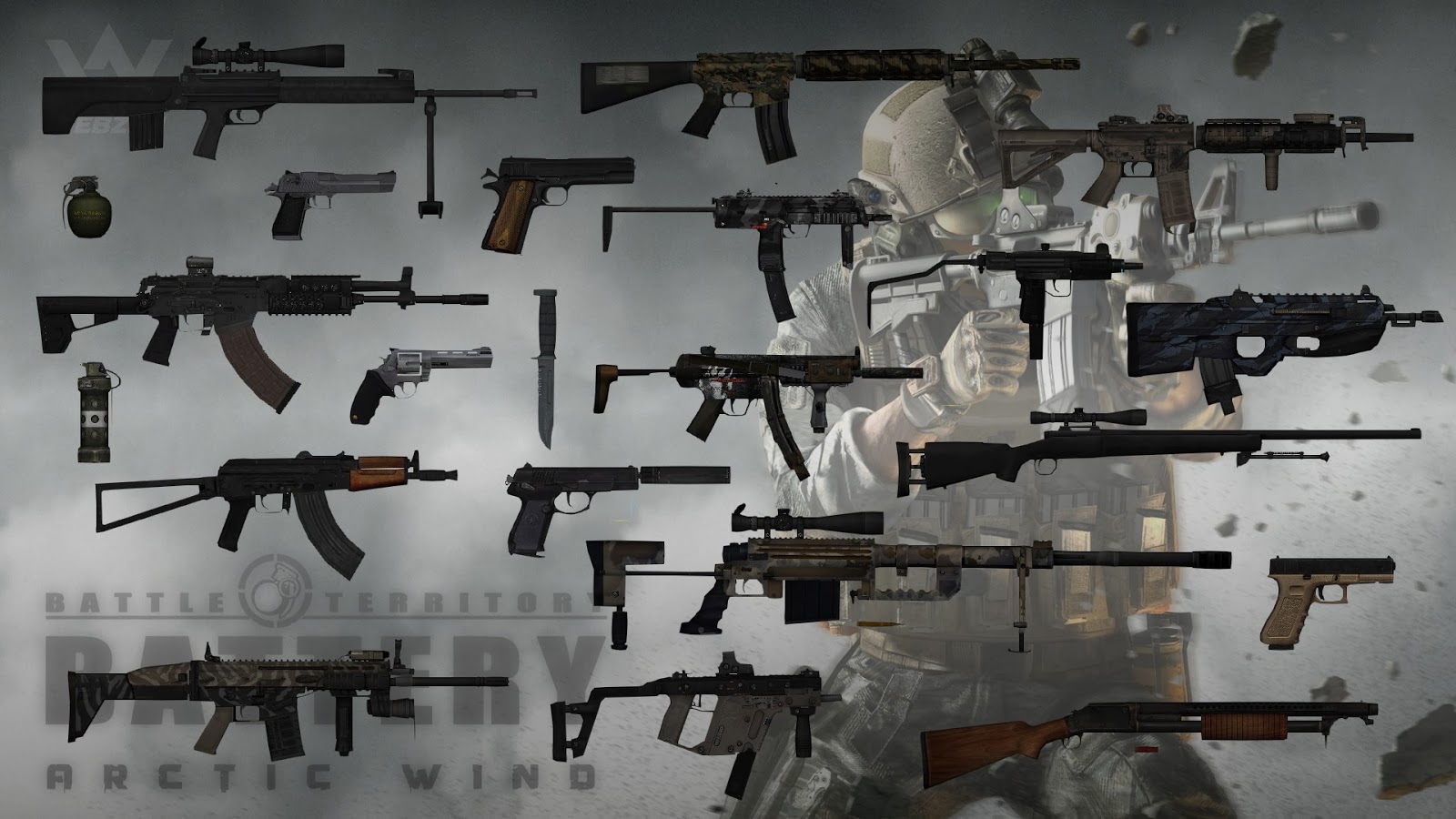 Counter-Strike 1.6 O Blog: Novo Pack de Armas Battle Territory Battery ...