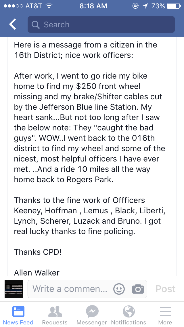 Second City Cop: A Nice Story