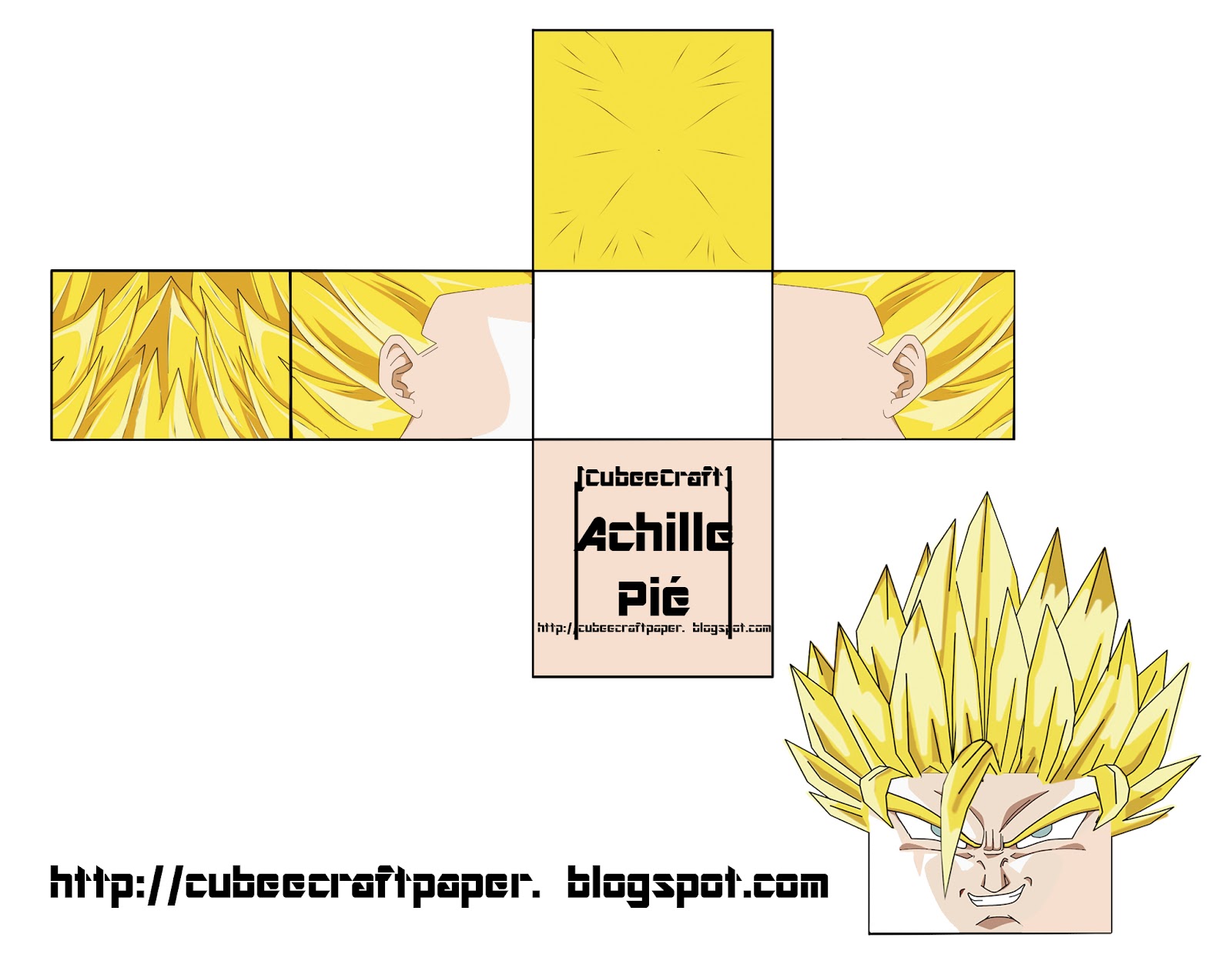 CubeeCraft: Goku Dbz - DbGt - DbAf (HD)