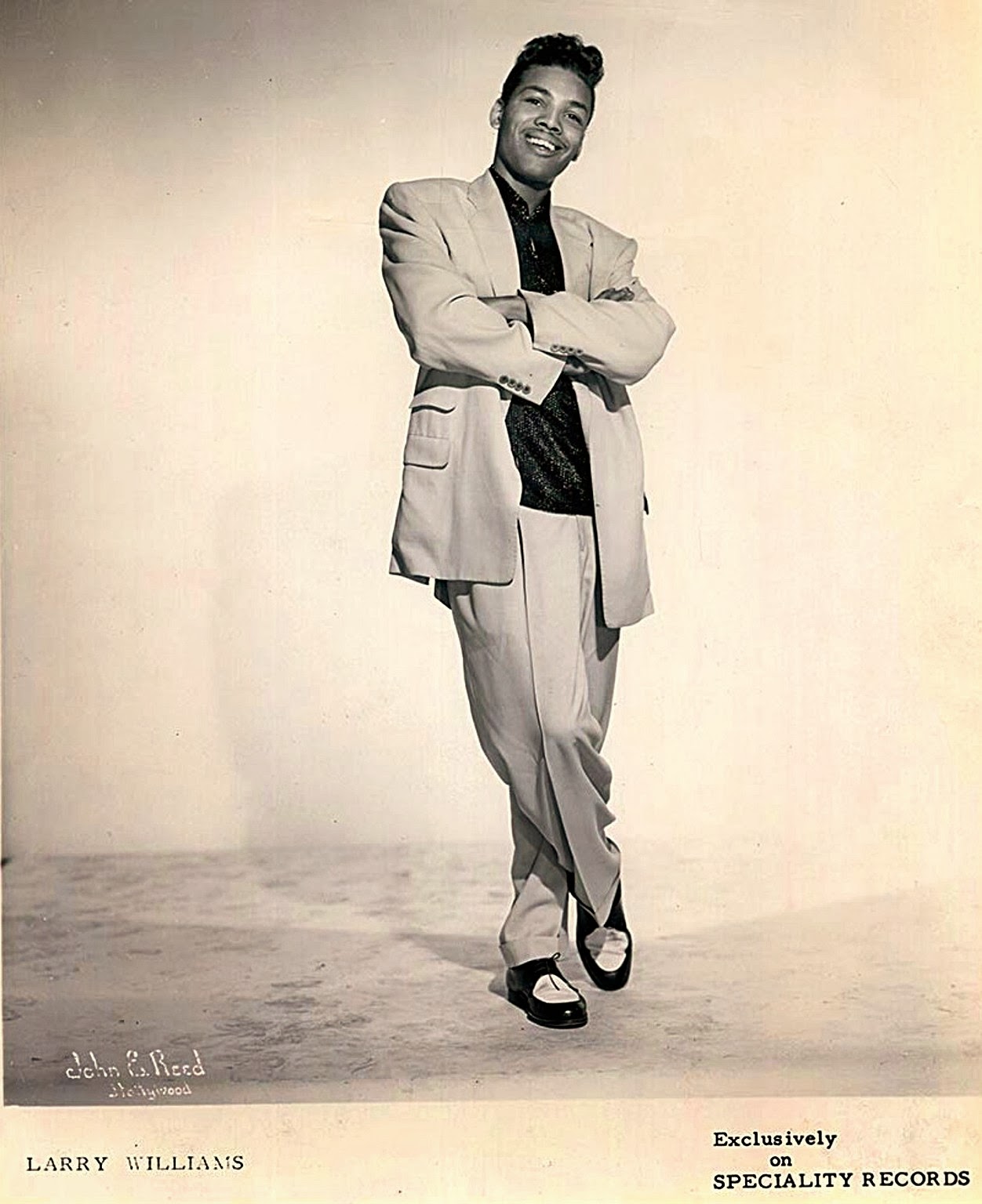 WOLFEES GRAMOPHONE: "THE DUMMY" LARRY WILLIAMS ACE/SPECIALTY LP CH 129 ...