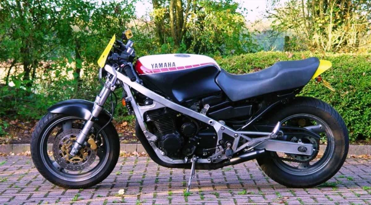 Yamaha FJR 1200 Cafe Racer custom Modification - Yamaha Old Bikes List