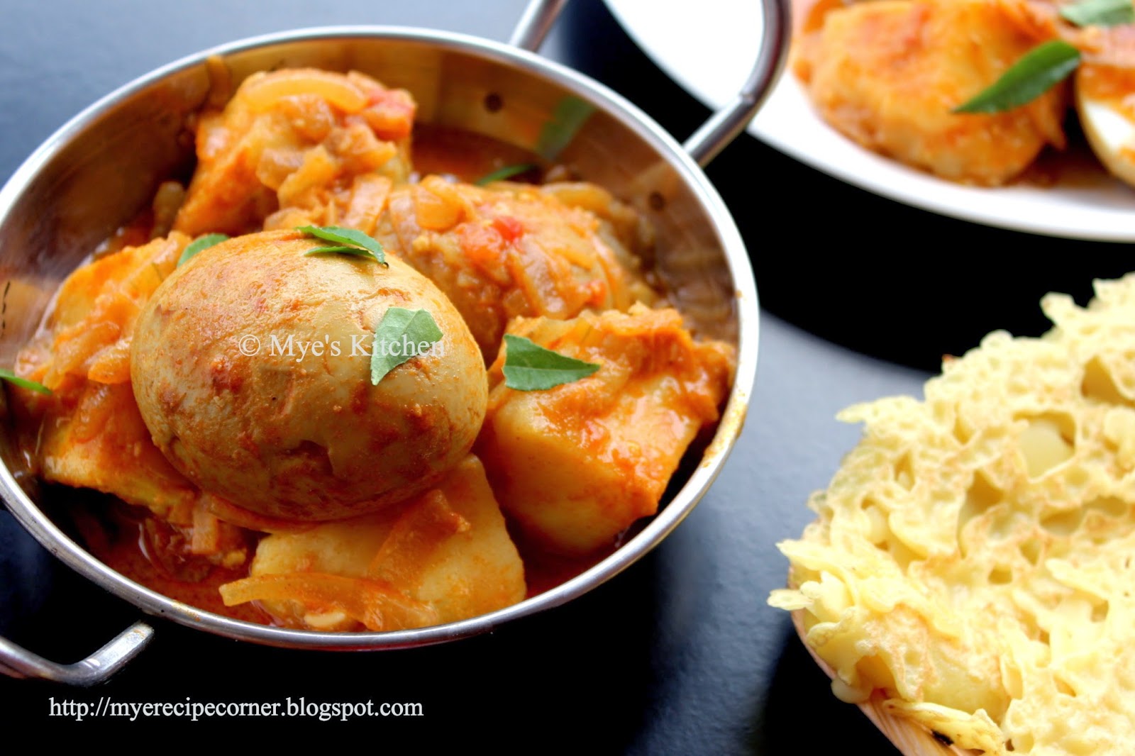 Mye's Kitchen: Telur Curry Recipe / Easy Malaysian Egg Curry