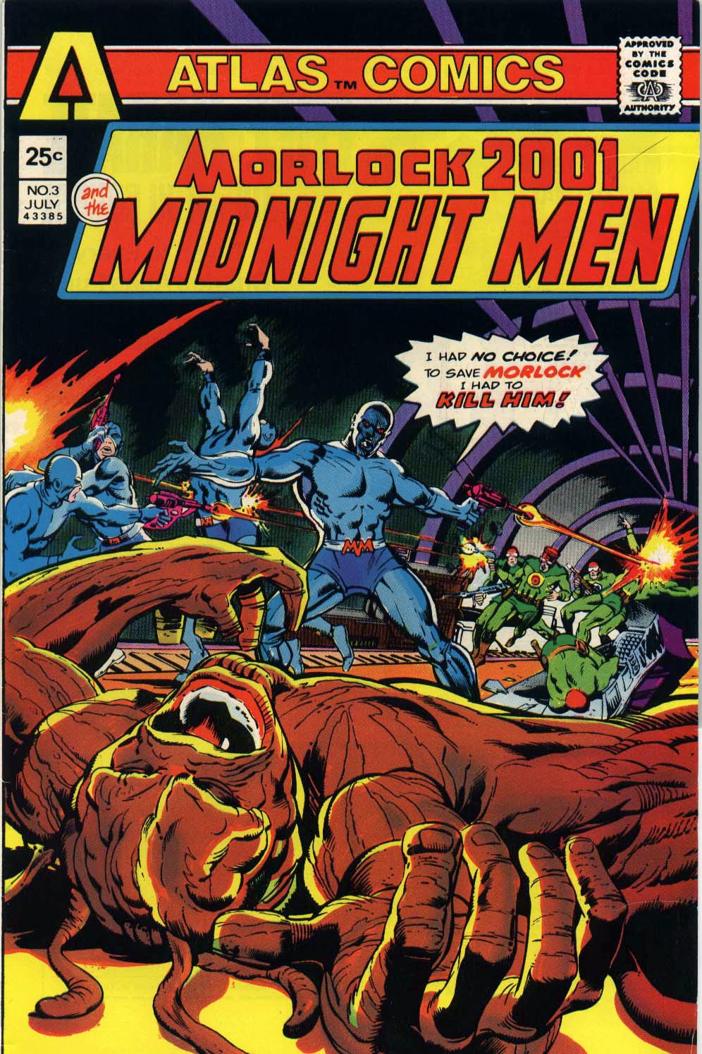 Daily Dirt Diaspora: MORLOCK 2001, THE MOST DERIVATIVE COMIC BOOK EVER?
