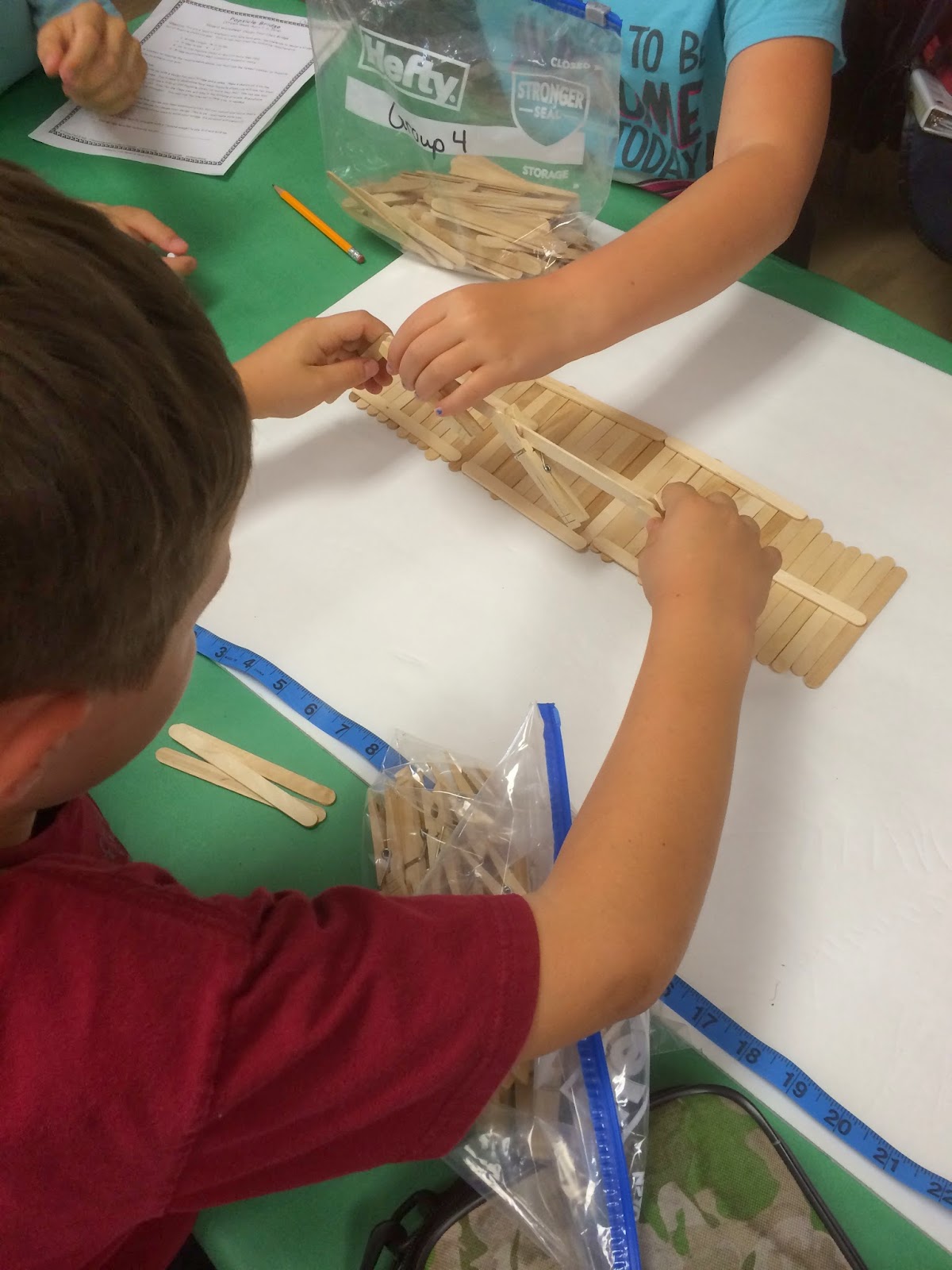 Room to Bloom in 3rd Grade: Bridge Building