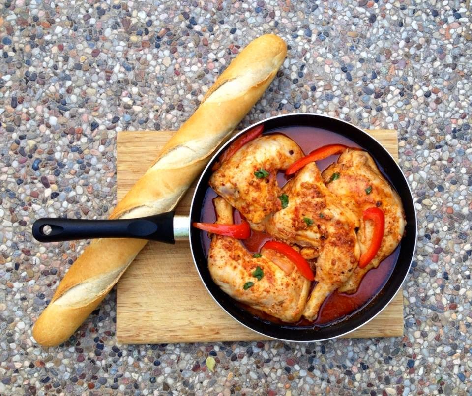 Cooking the Globe: BASQUE- Dinner is Ready- I wish you could smell the ...