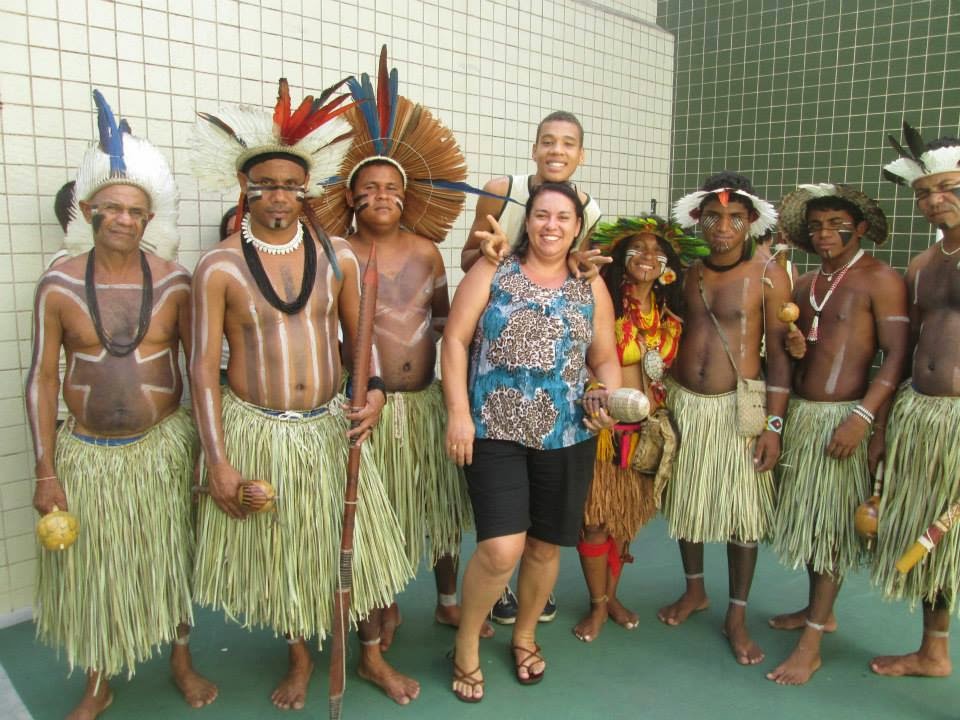 Kayrrá Kariri-Xocó: índios Kariri Xocó dançando toré. 02/2011. Parte 2.