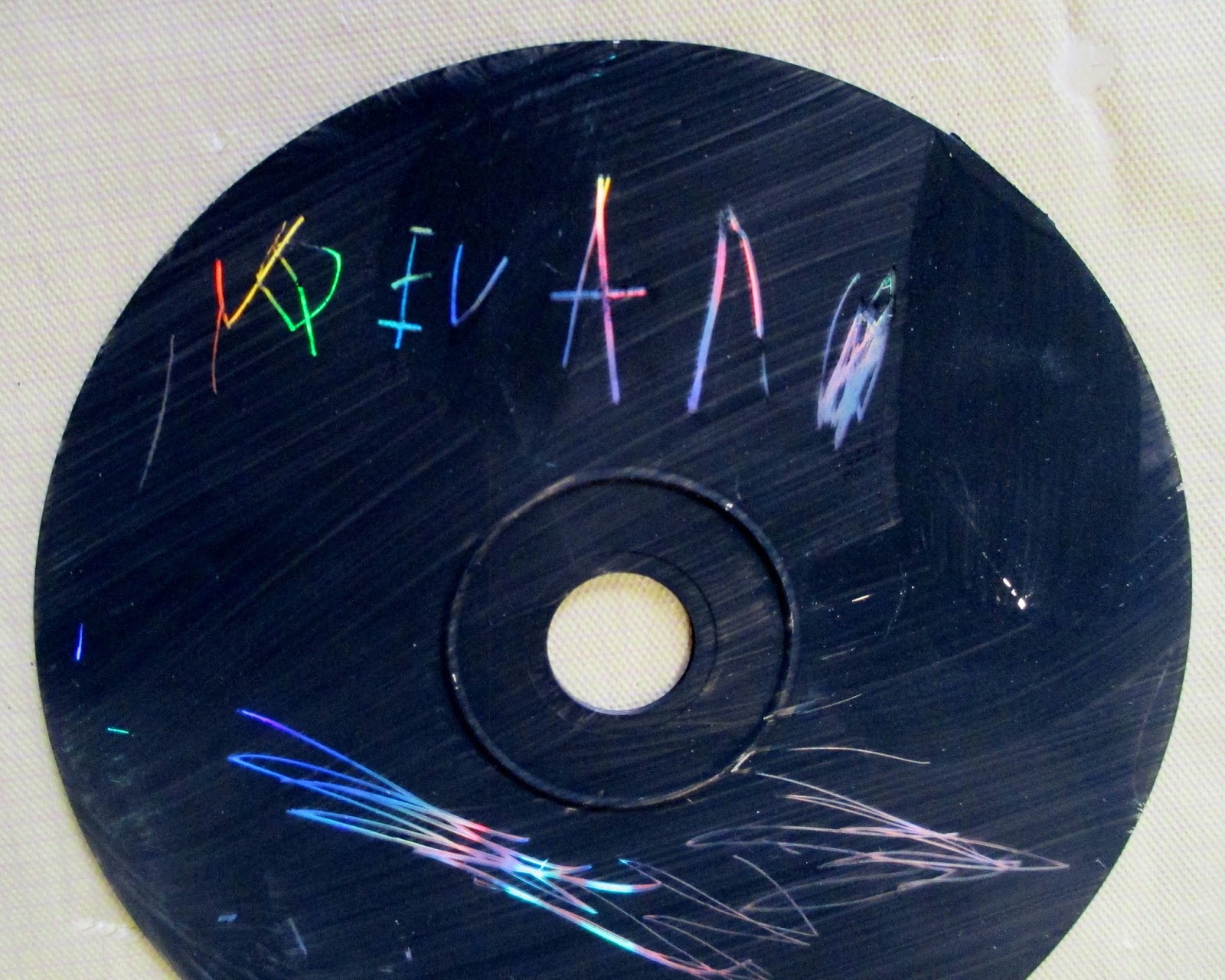 StrongStart: CD Scratch Art