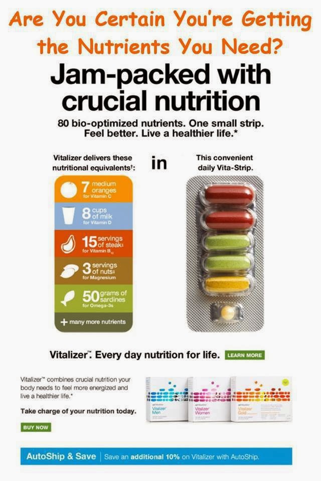 Healthy Living Mama: 12 Days of Christmas Day 11 - Vitalizer & Protein