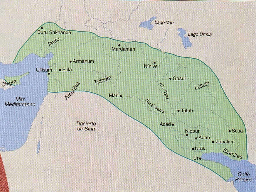HISTORIA ANTIGUA: ACADIOS 2334-2193 A.C.