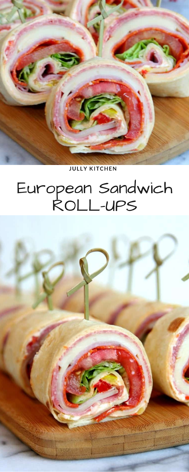 European Sandwich ROLL-UPS