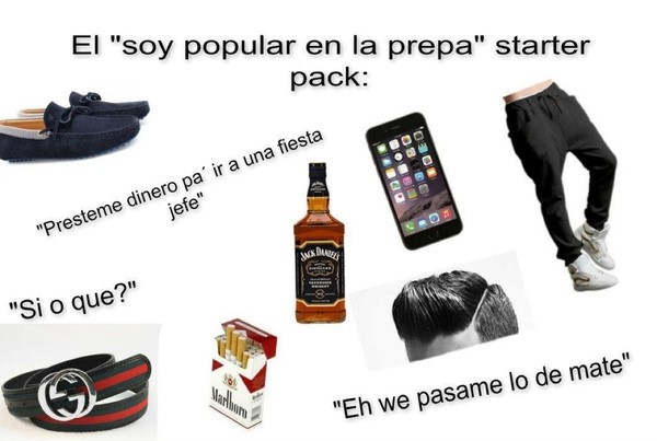 Tipos de Starter Packs Pt 1