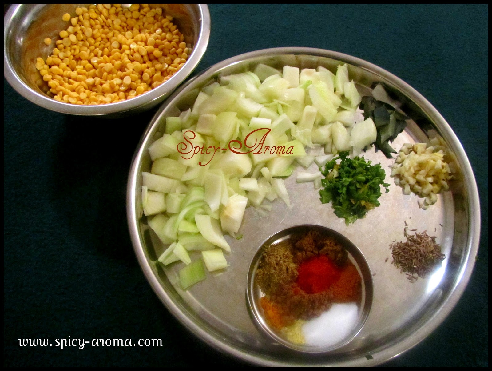 Dal Kanda (with Chana Dal) / Spicy Dal Curry | Spicy-Aroma