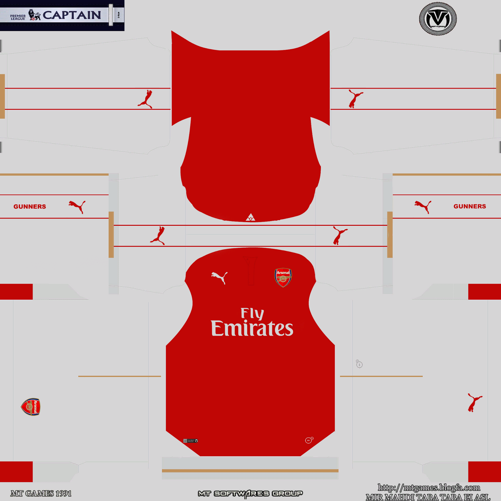 PESEDIT2016: ARSENAL PES 2016 PS4