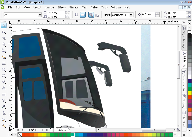 Tutorial Menggambar Bus Via CorelDraw ~ ALL IN ONE BLOG