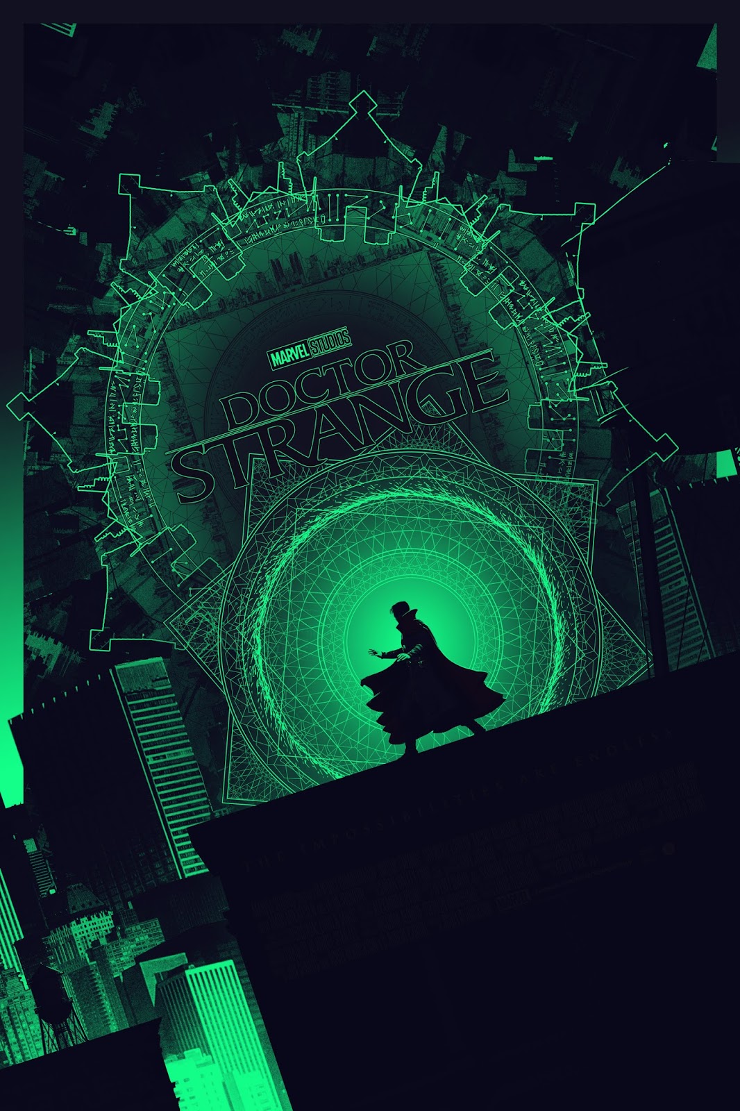 INSIDE THE ROCK POSTER FRAME BLOG: Matt Ferguson Doctor Strange Movie ...