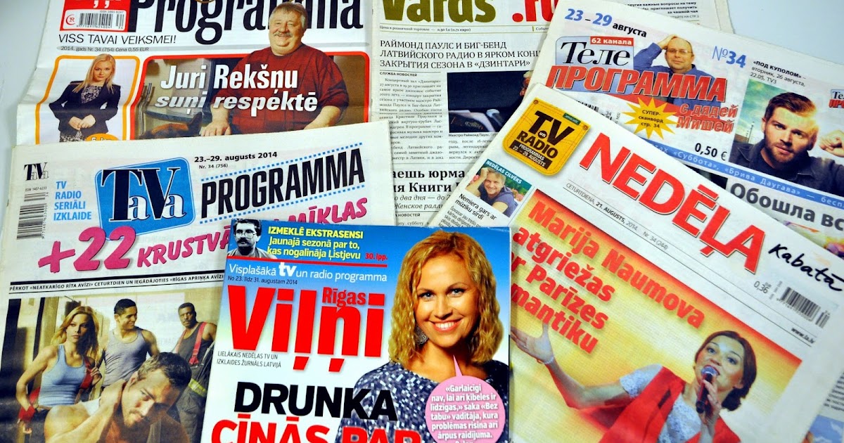 XPLORADIO: Łotwa - tygodniki telewizyjne