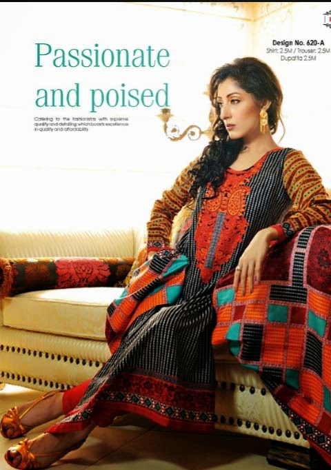 Ittehad Rahat Lawn Collection 2014 | House of Ittehad Rahat Lawn Spring ...