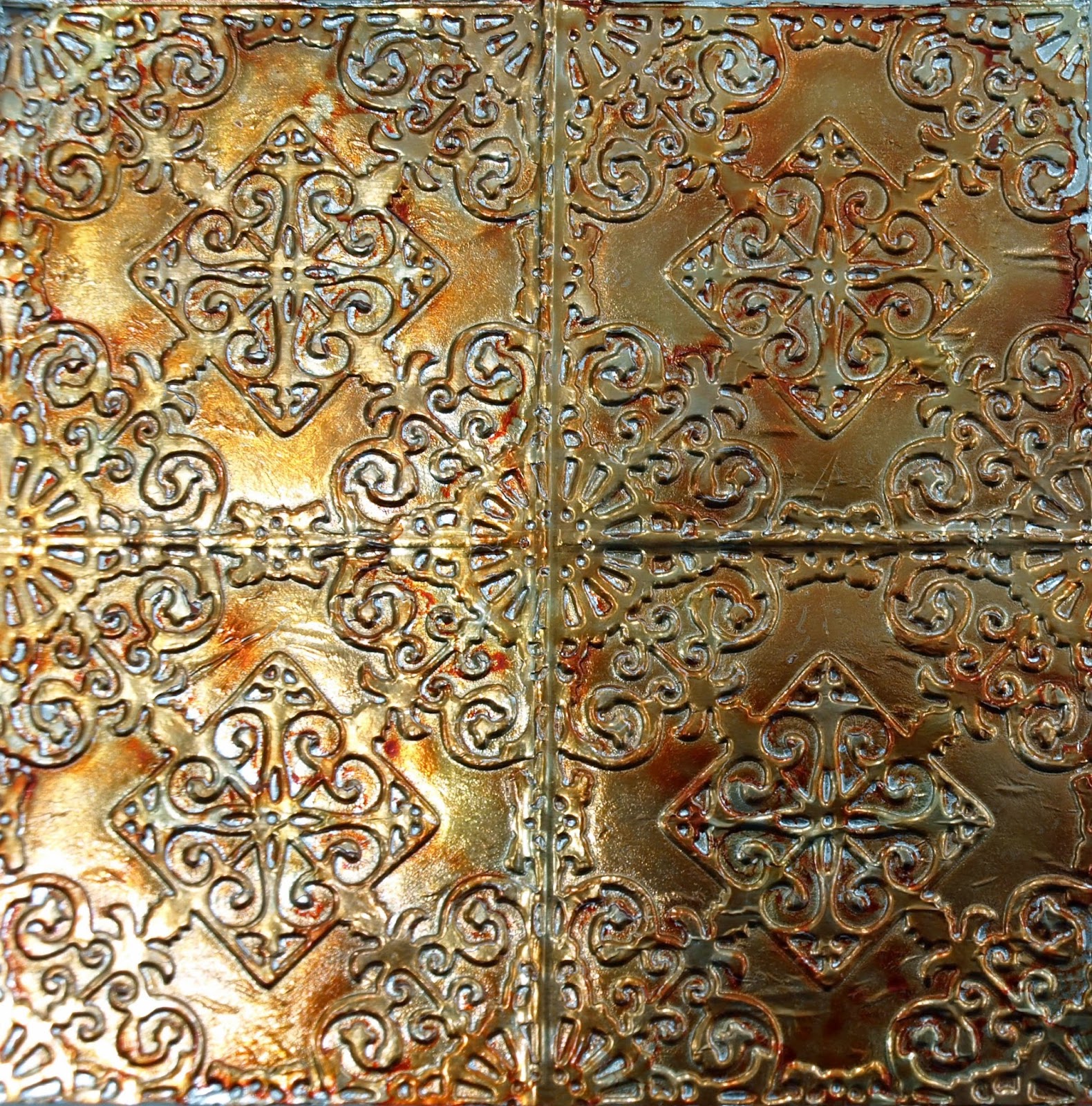 Dragonfly Dreamers: Faux metal embossing tutorial