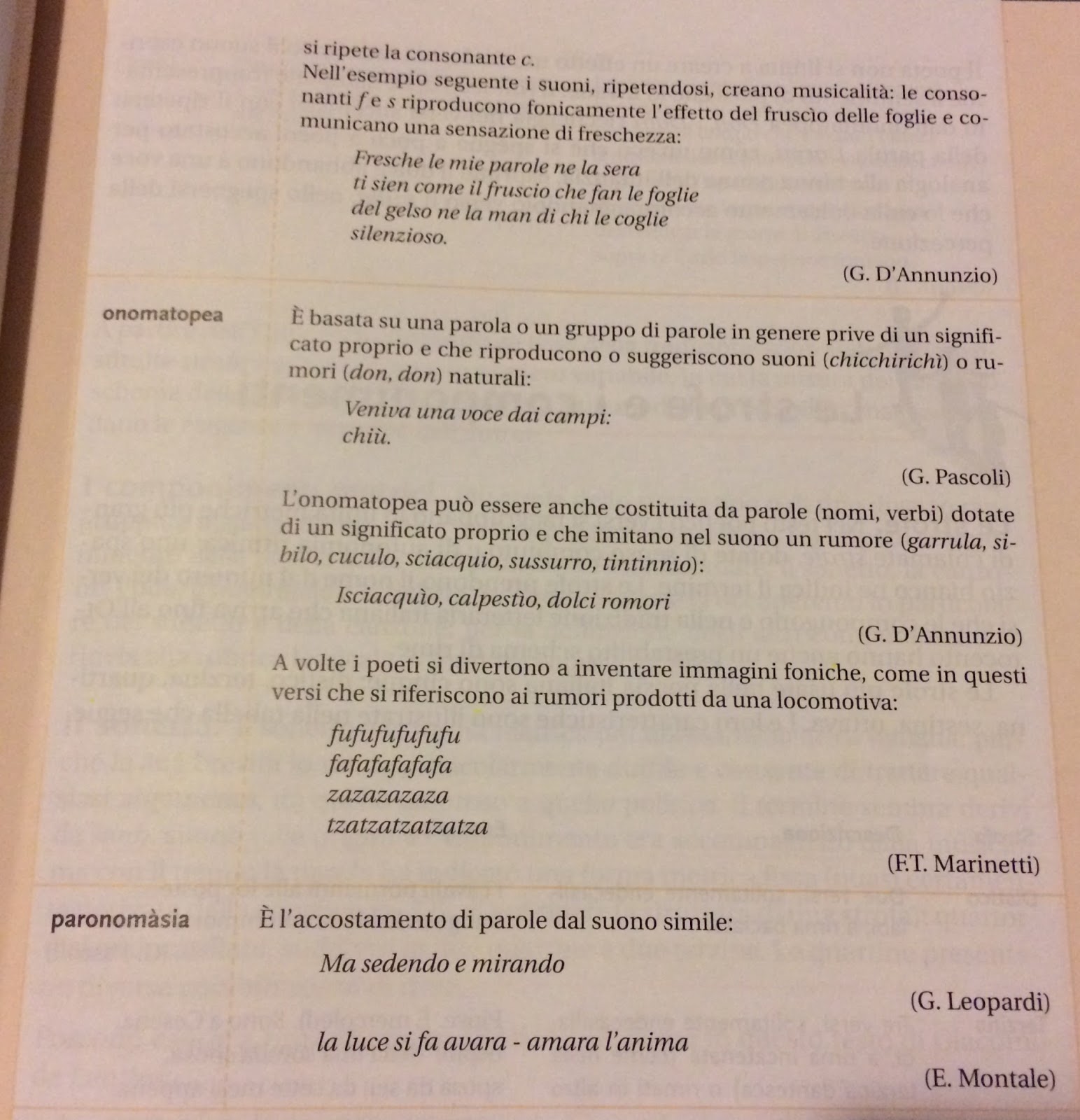 Poesia: versi, suoni, strofe