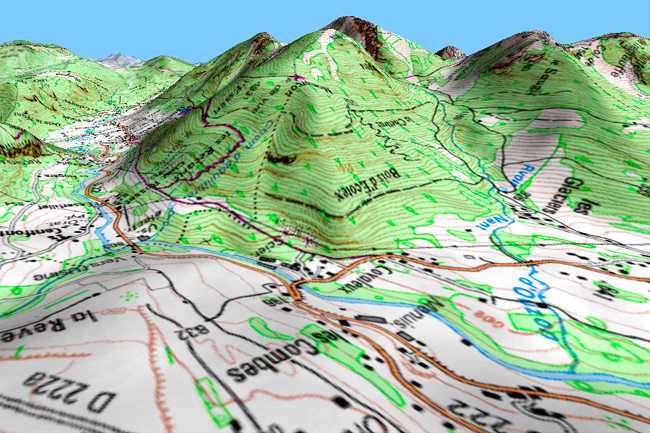 Les cartes - GIS Planet