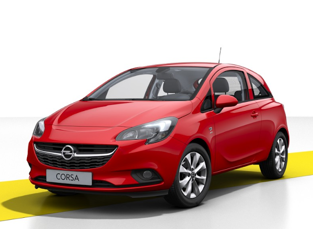 Opel Corsa 5 (2014 à 2019) - Couleurs et code peinture